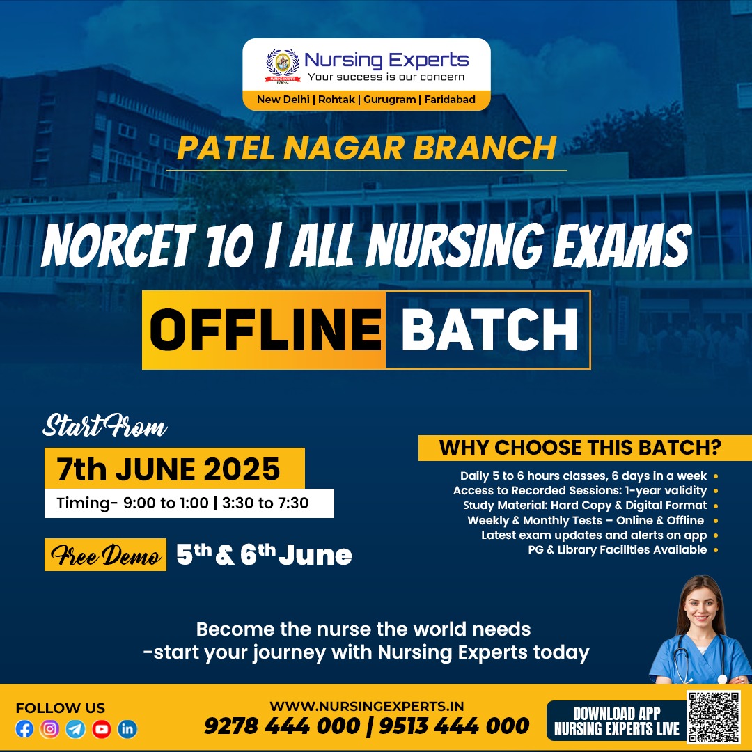 Best Nursing Offline Coaching for Exam Success